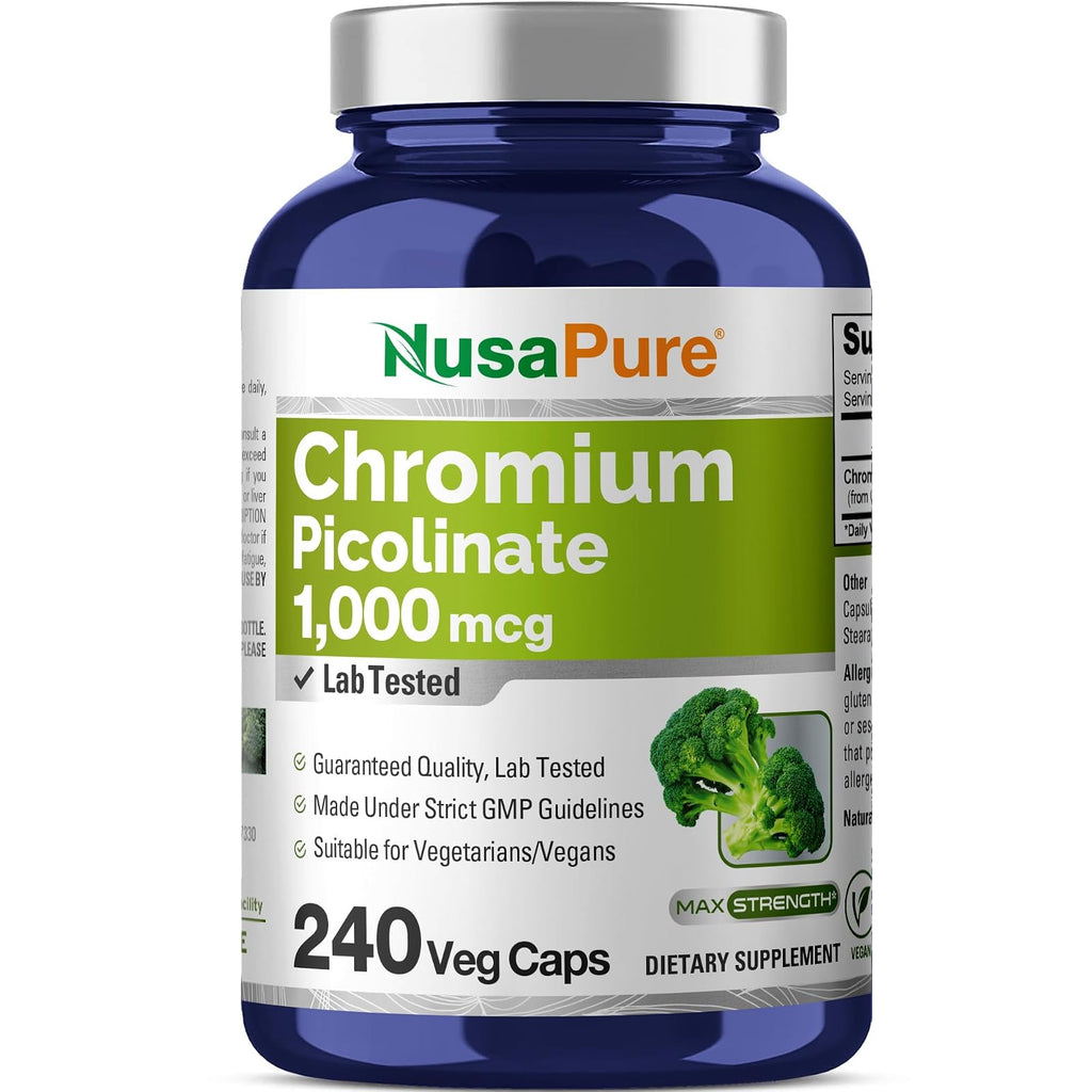 high potency chromium picolinate capsules