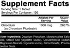High potency Chromium Picolinate tablets