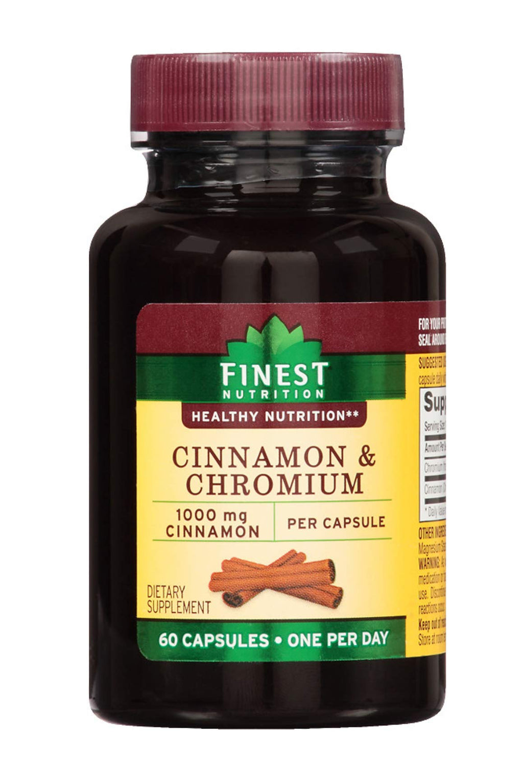 high potency chromium supplement capsules