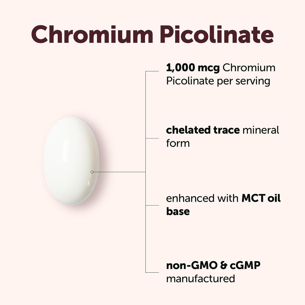 High potency Chromium supplement for metabolism