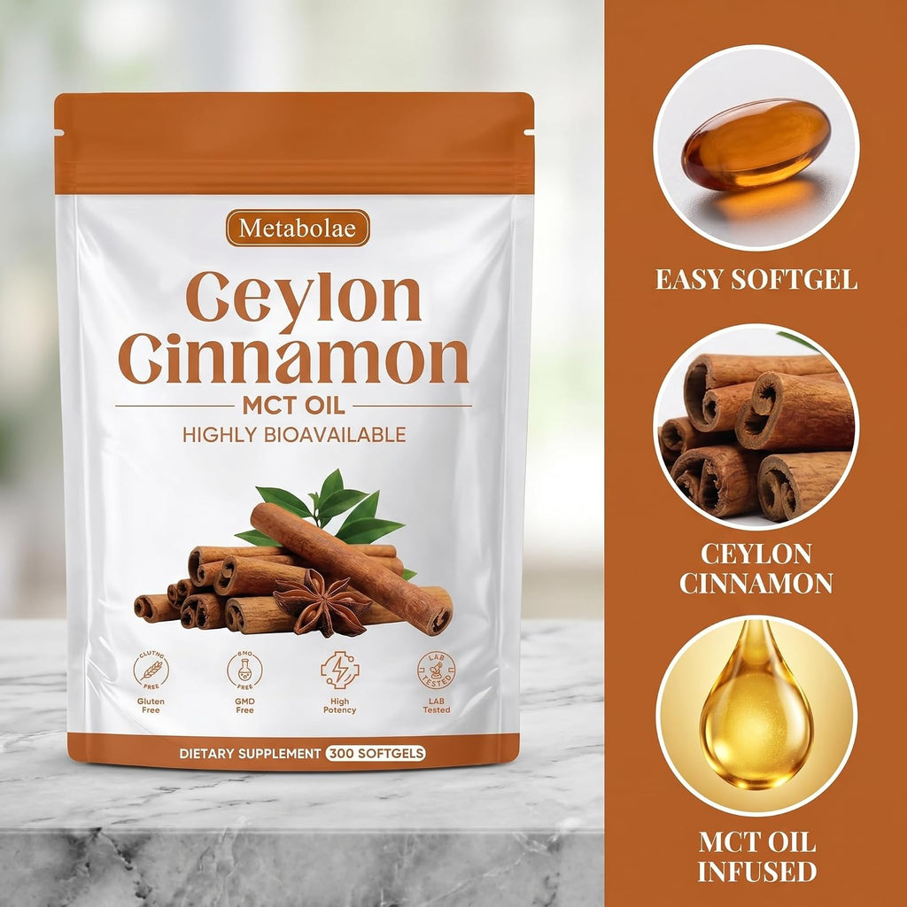 High potency cinnamon extract capsules
