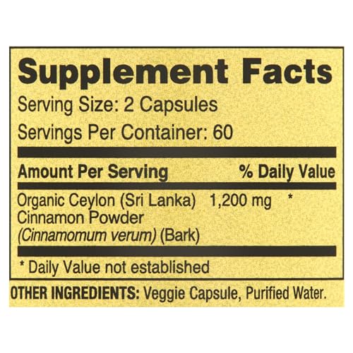High potency cinnamon for weight management
