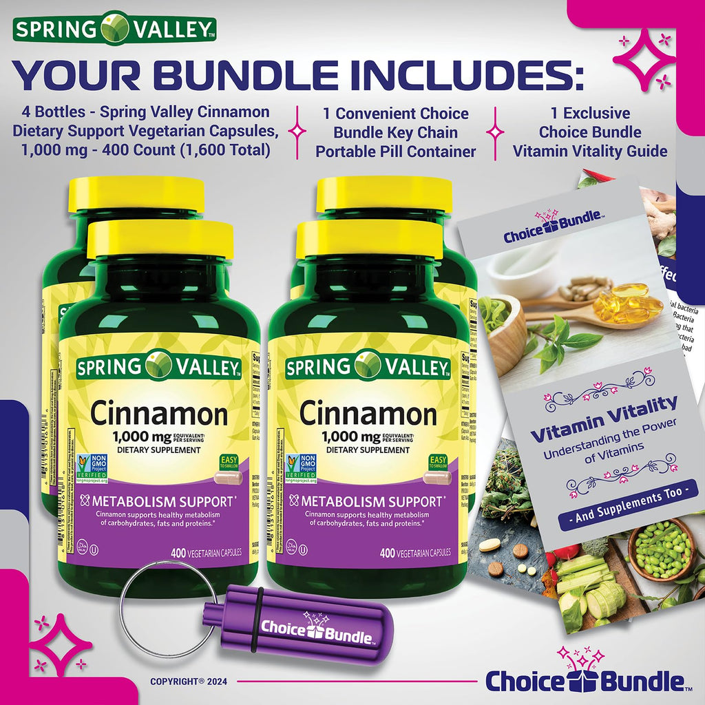 High potency cinnamon for wellness