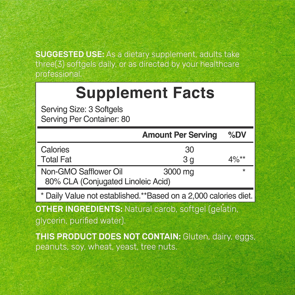 High potency CLA for weight management