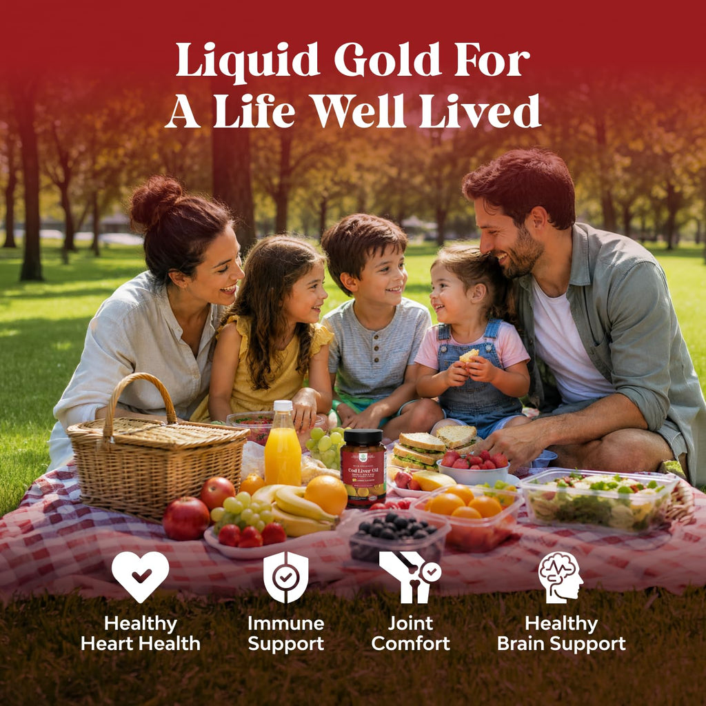 high potency cod liver oil softgels