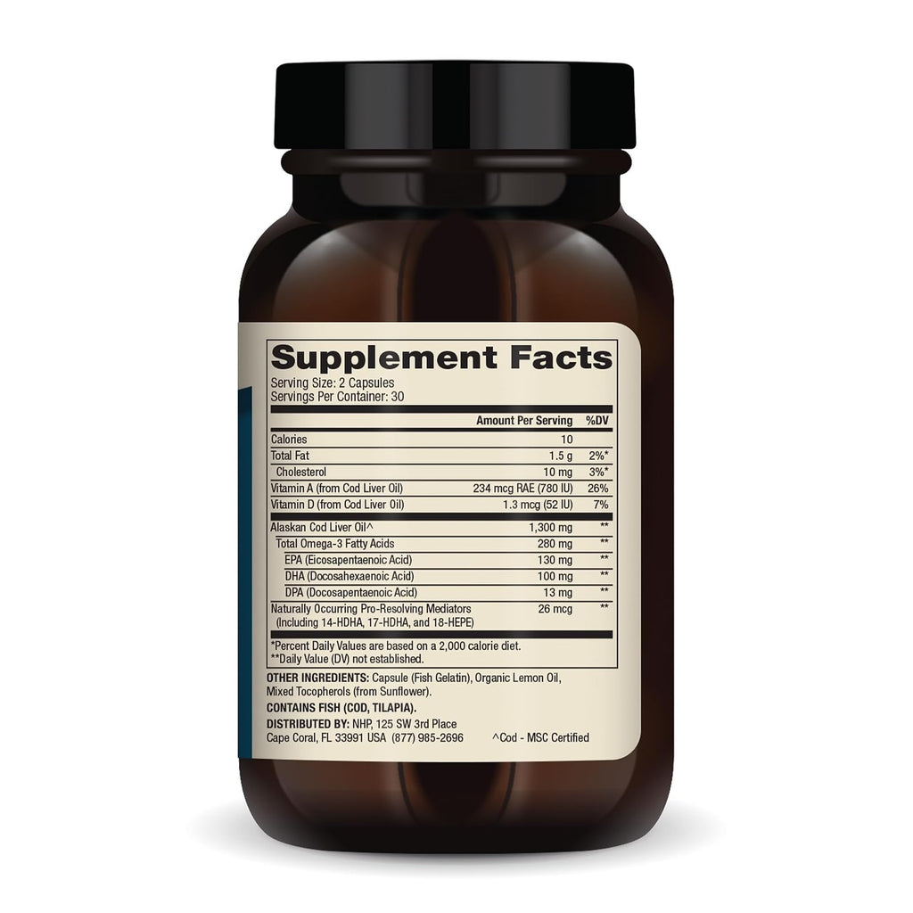 high potency cod liver oil supplement