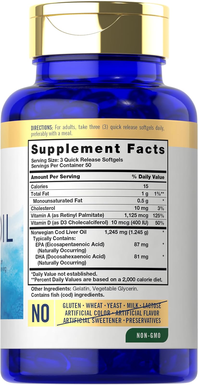 high potency cod liver oil