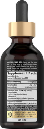 high potency collagen liquid supplement