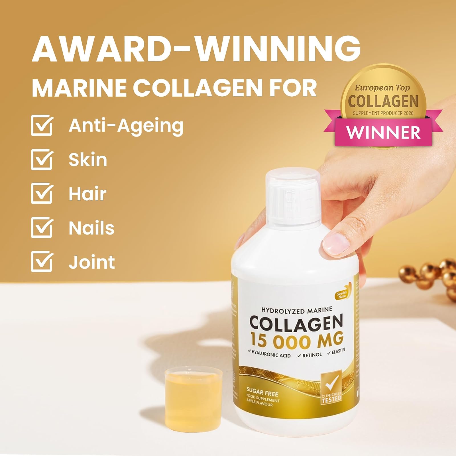High potency collagen supplement 15000 mg