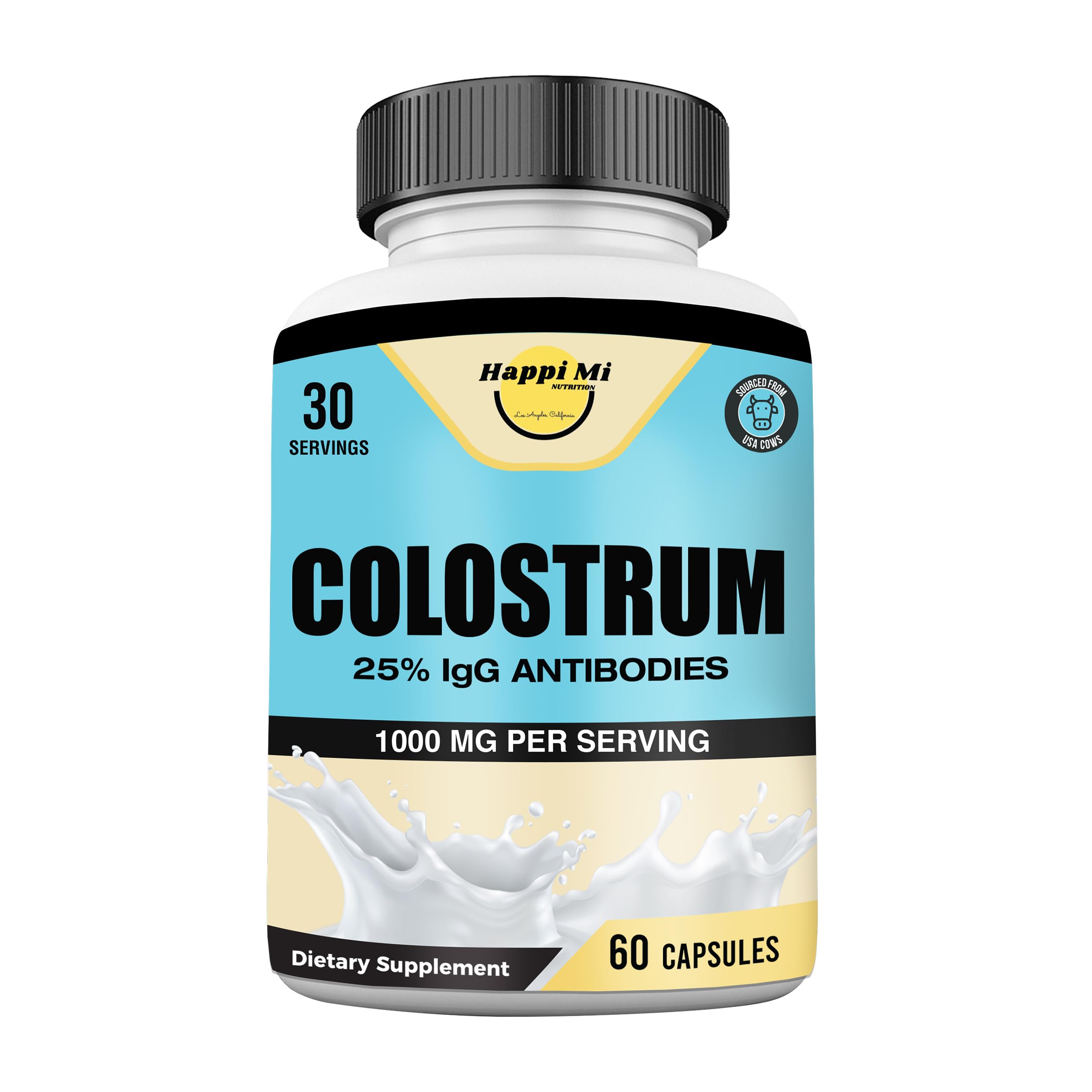 High potency colostrum 1000mg capsules