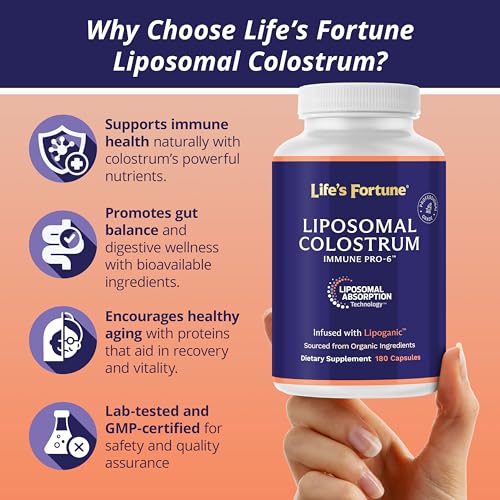 High potency colostrum capsules