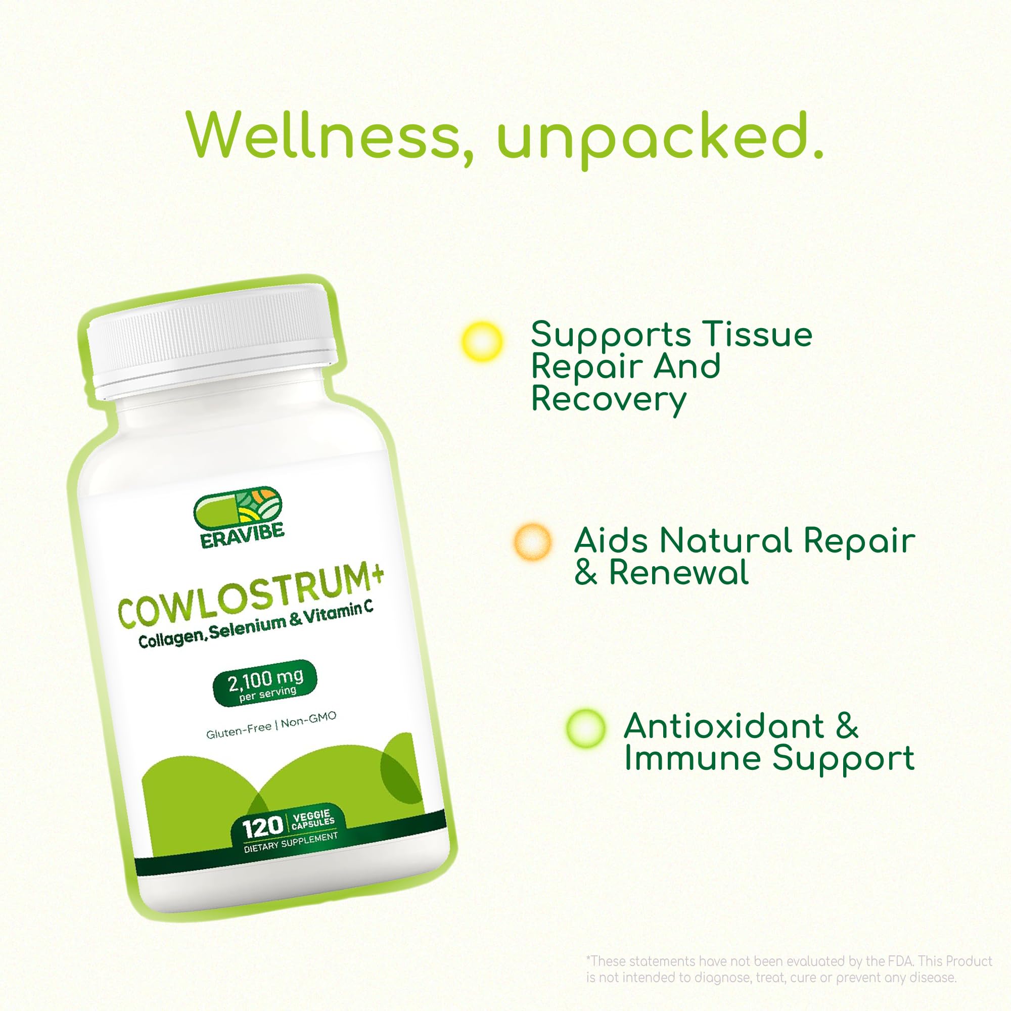 High potency colostrum supplement benefits