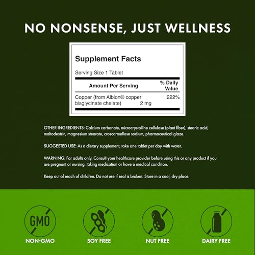 high potency copper supplement