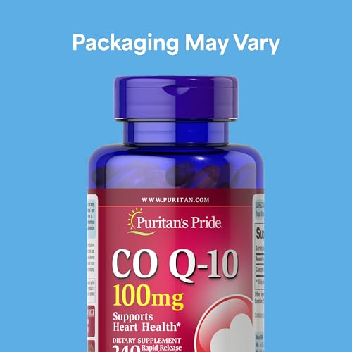 High potency CoQ10 100 mg capsules