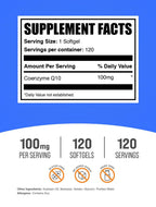 high potency coq10 100 mg softgels