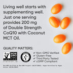 high potency coq10 200 mg capsules