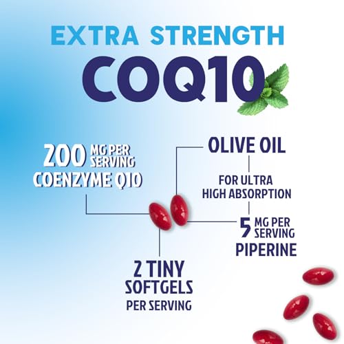 high potency coq10 200 mg capsules