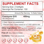 high potency CoQ10 400 mg