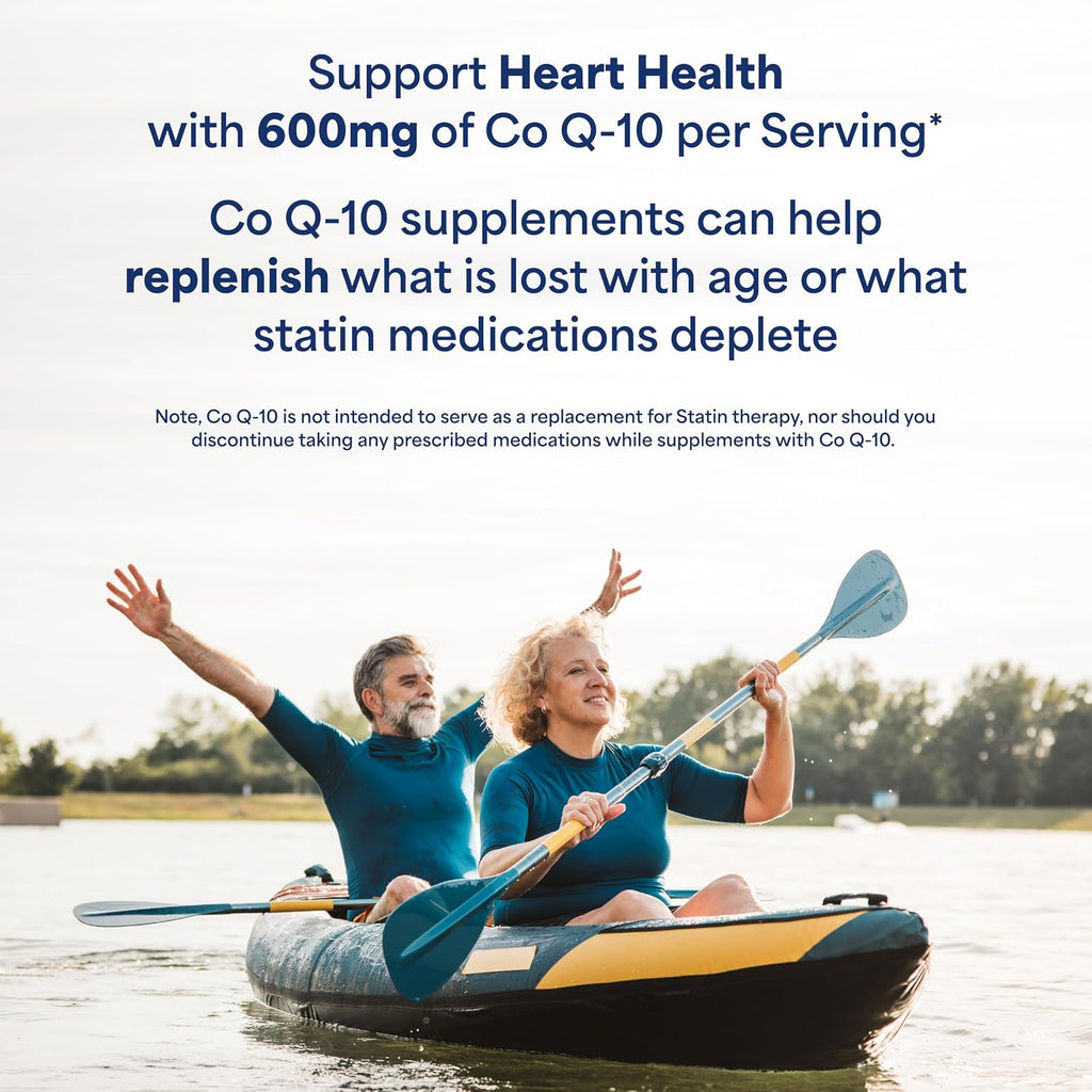 High potency CoQ10 600 mg supplement