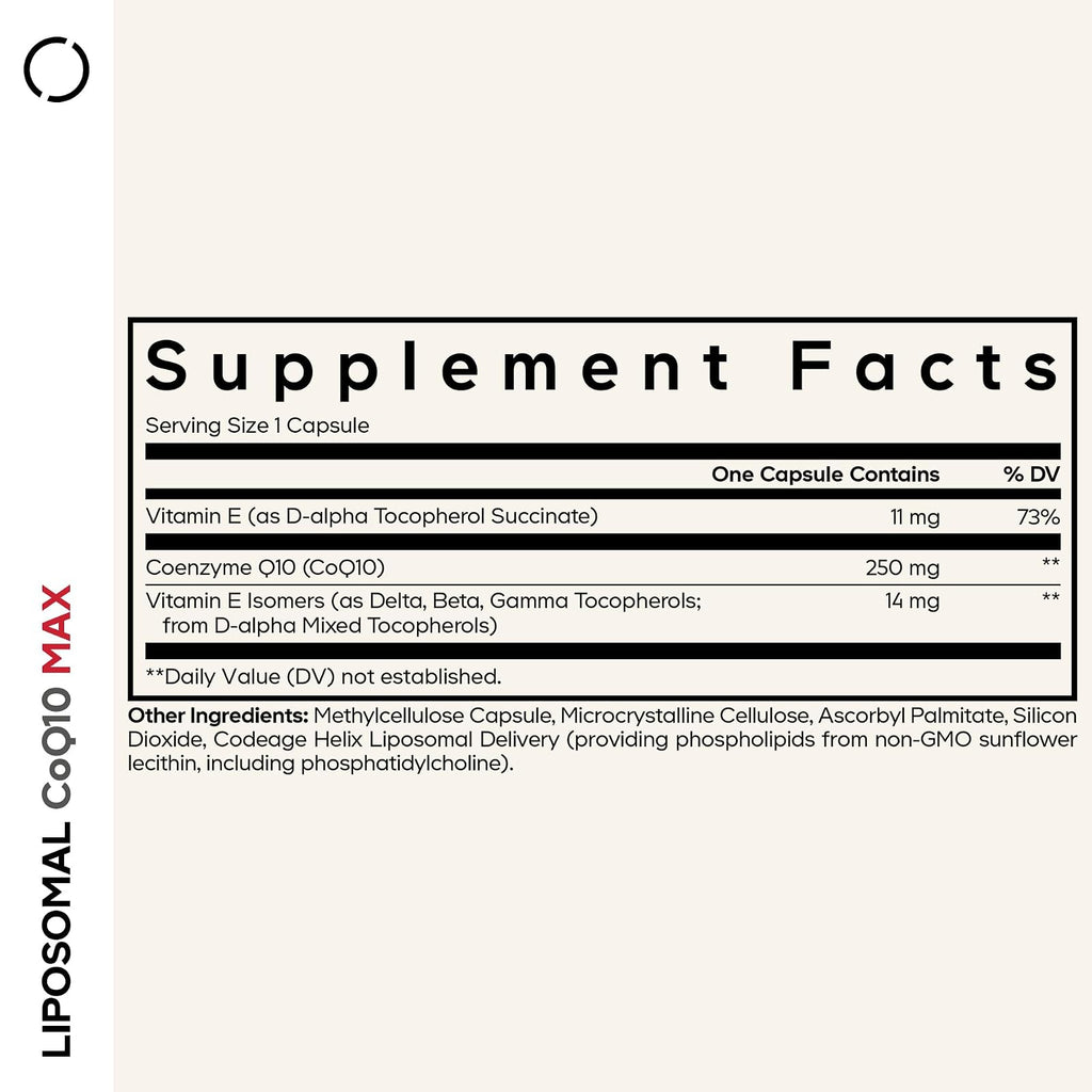 high potency coq10 capsules