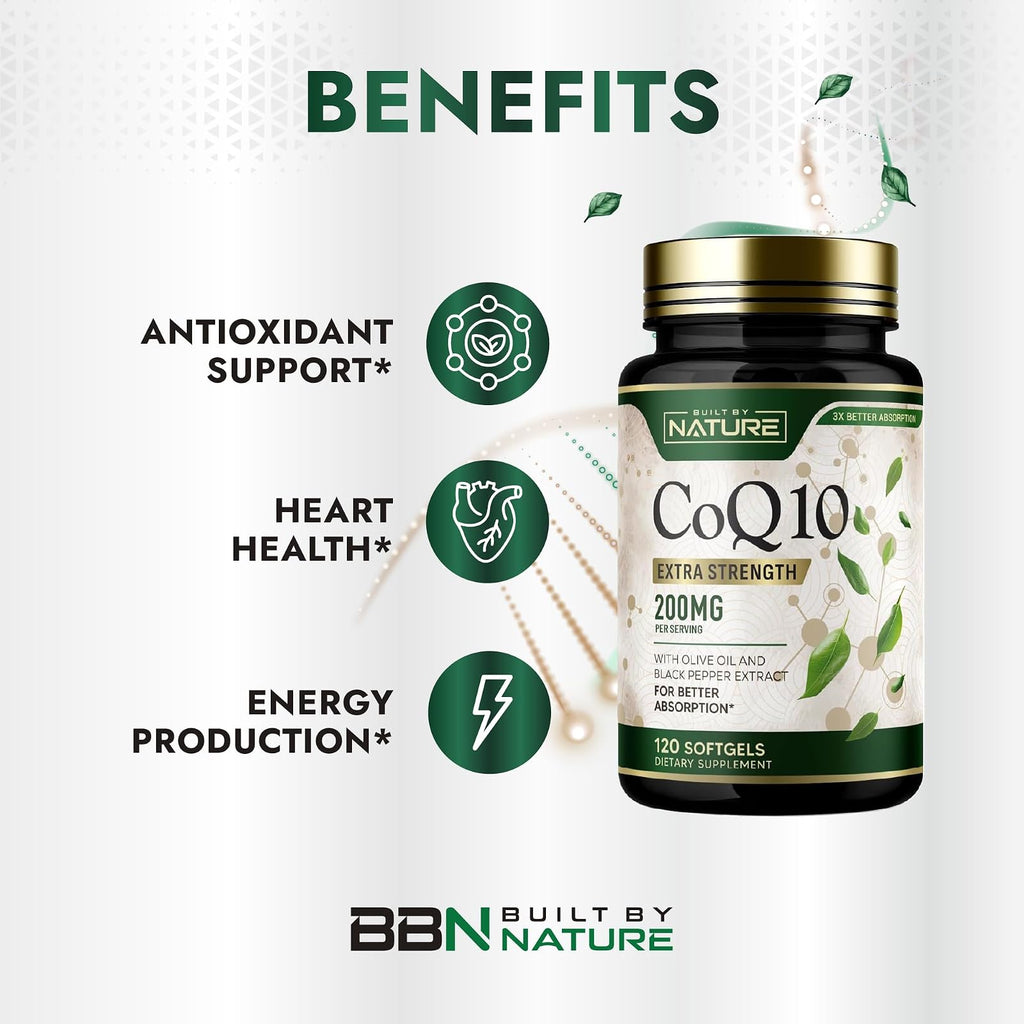 high potency coq10 for antioxidant protection