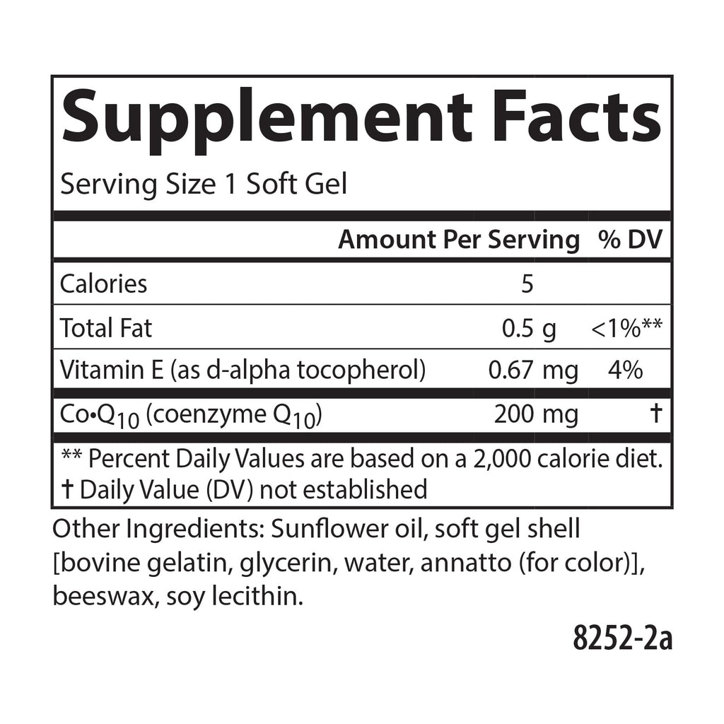 High potency CoQ10 for antioxidant support