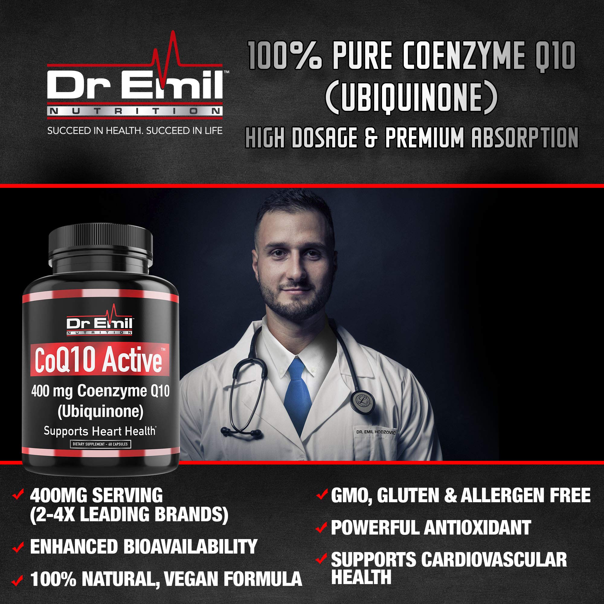 high potency CoQ10 for energy