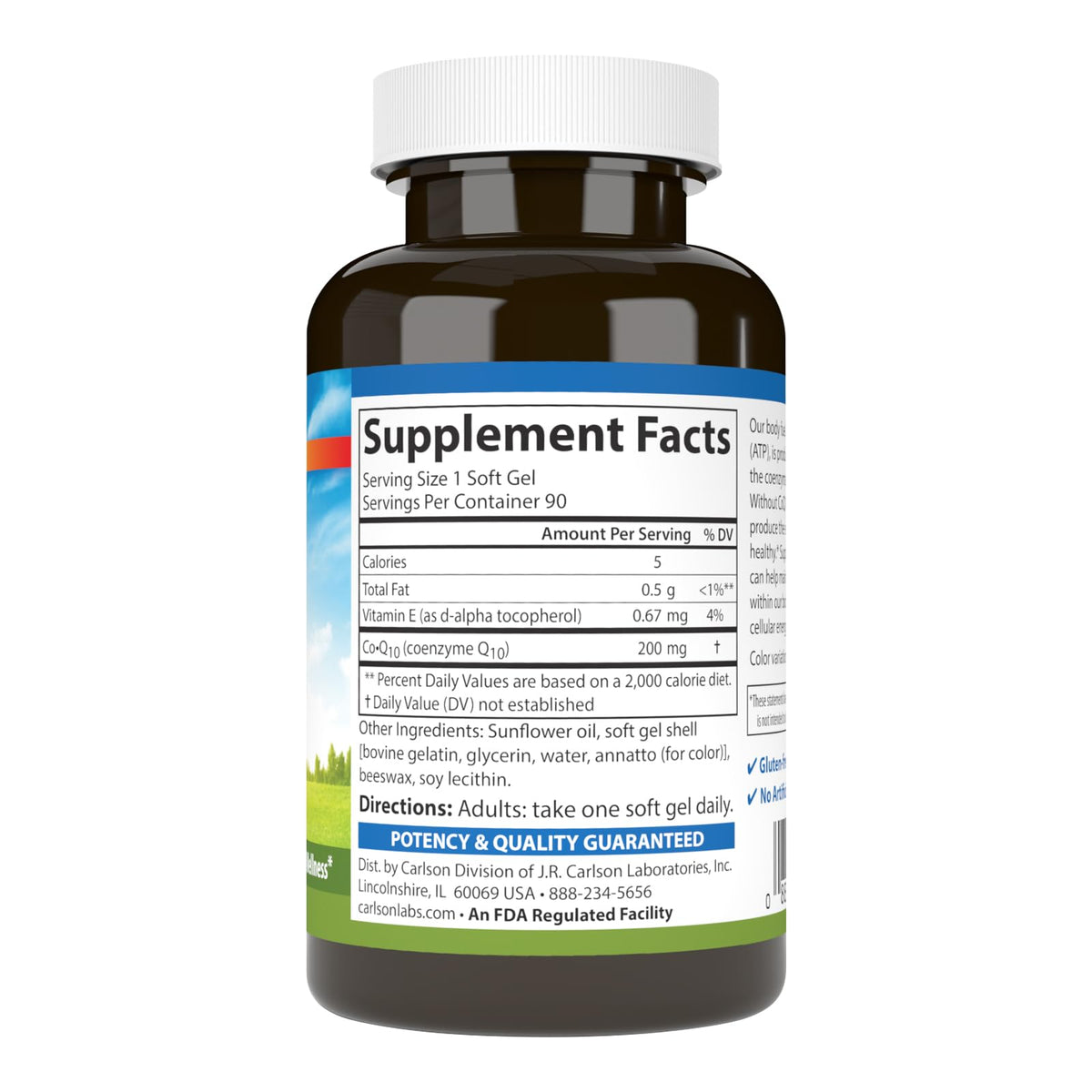high potency coq10 for energy