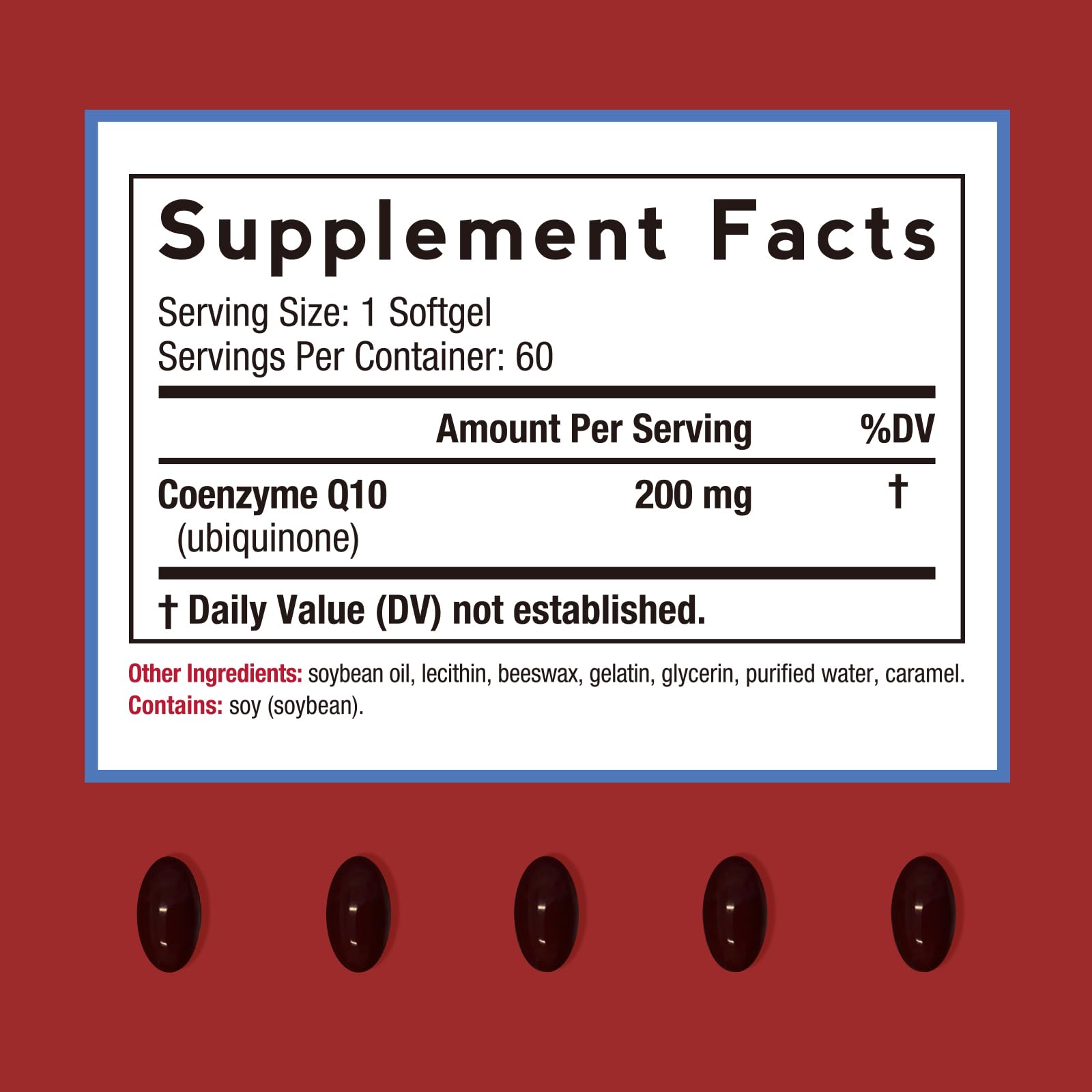 high potency CoQ10 for energy