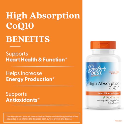 high potency coq10 for energy