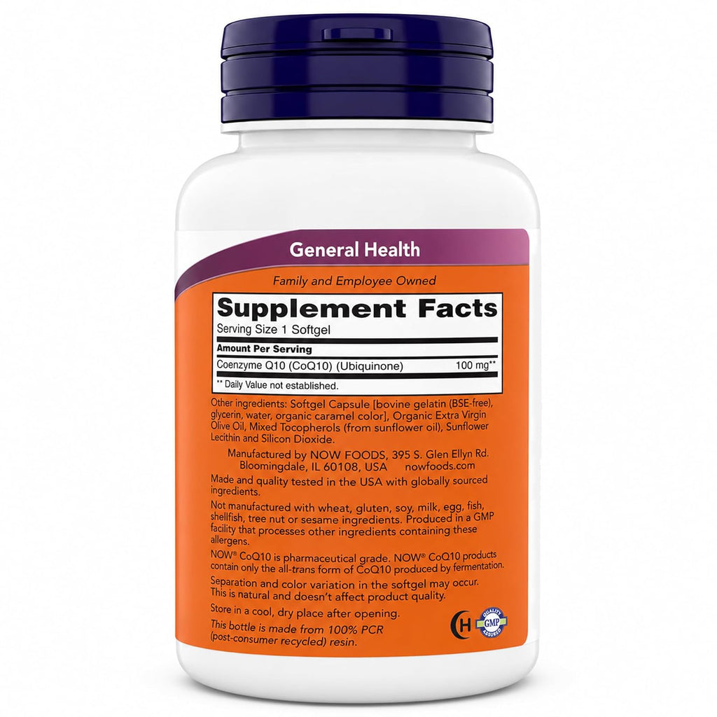 High potency CoQ10 for energy