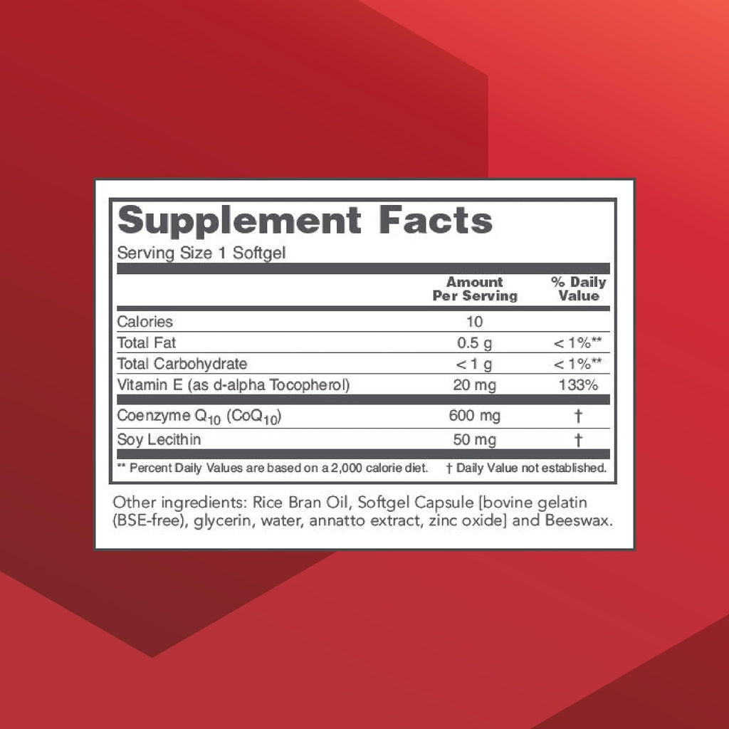 high potency CoQ10 for heart health