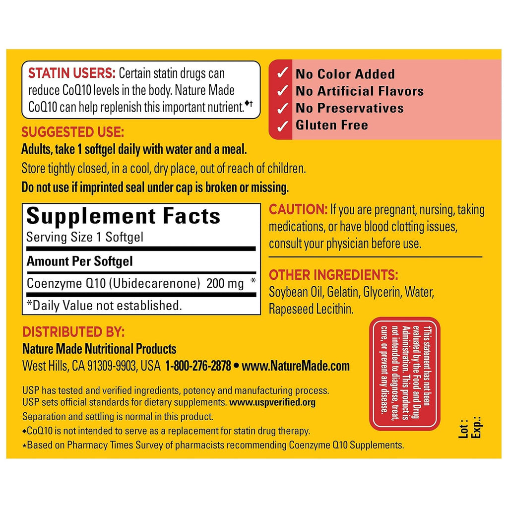 high potency CoQ10 for heart health