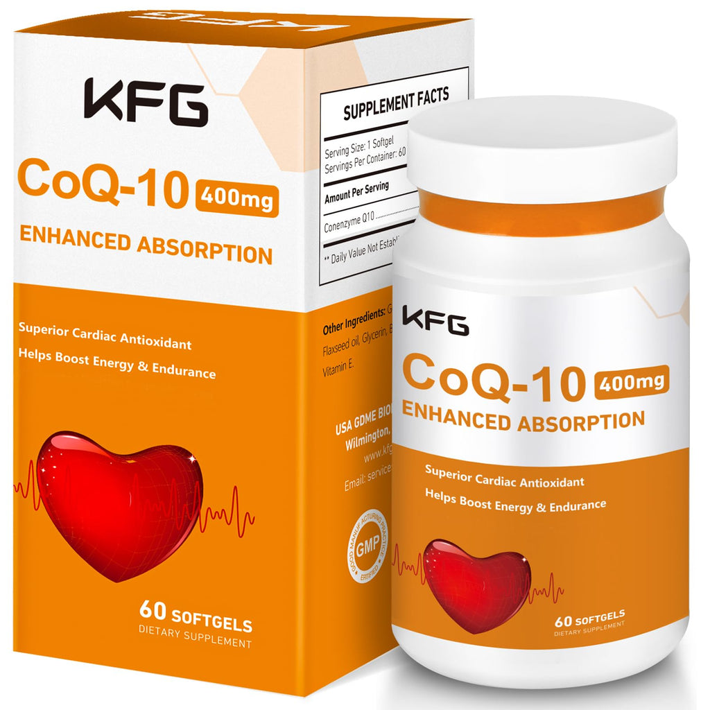 high potency coq10 softgels