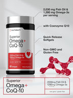 High potency CoQ10 supplement 2030 mg