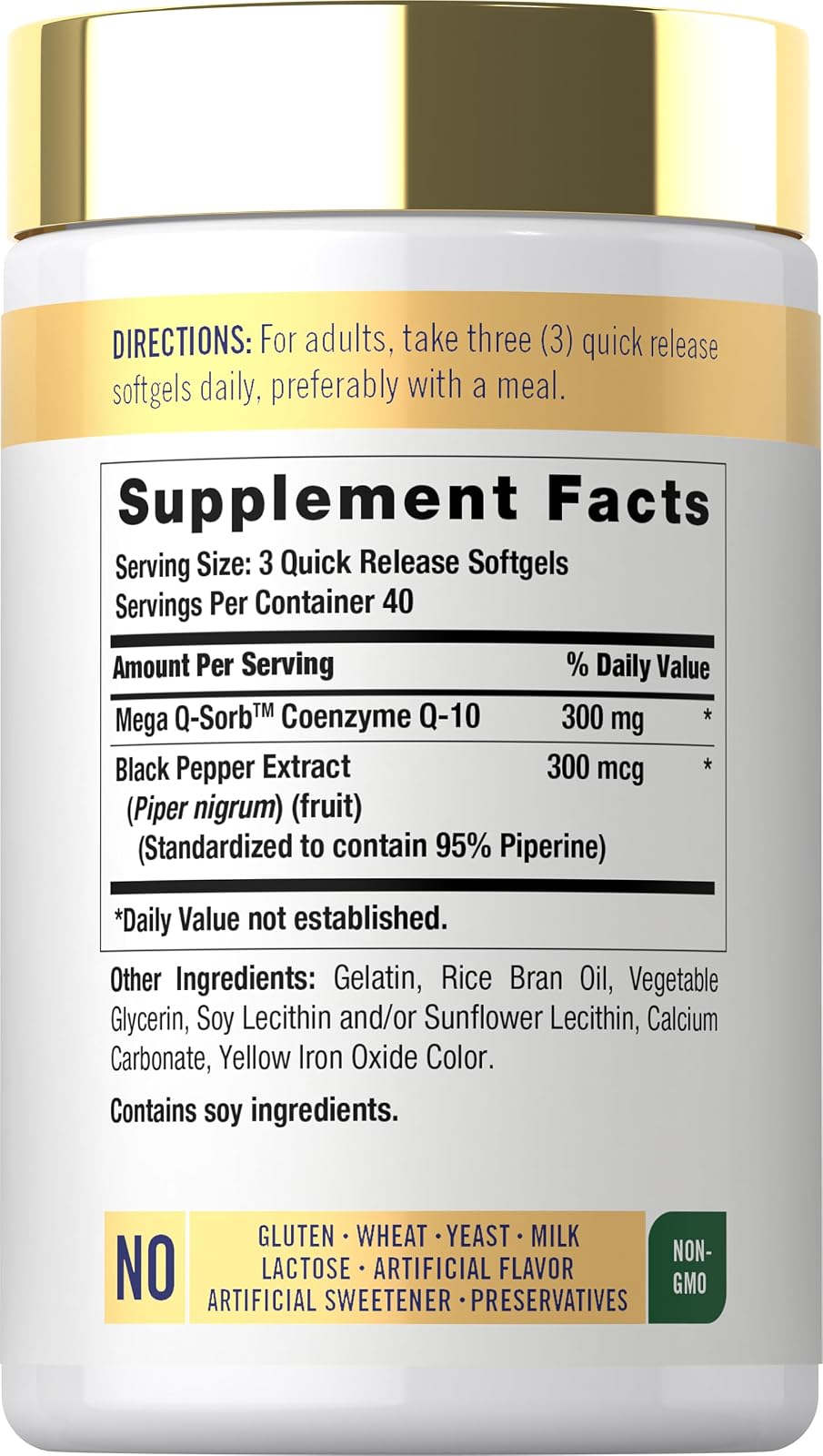 high potency CoQ10 supplement