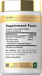 high potency CoQ10 supplement