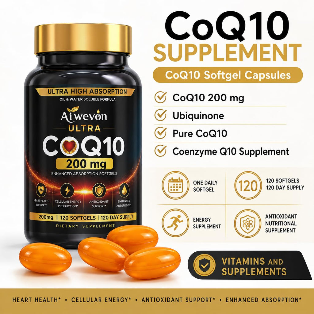 high potency CoQ10 supplement