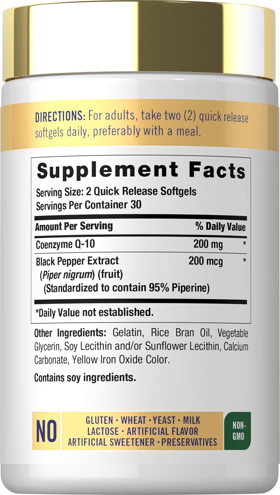 high potency CoQ10 supplement