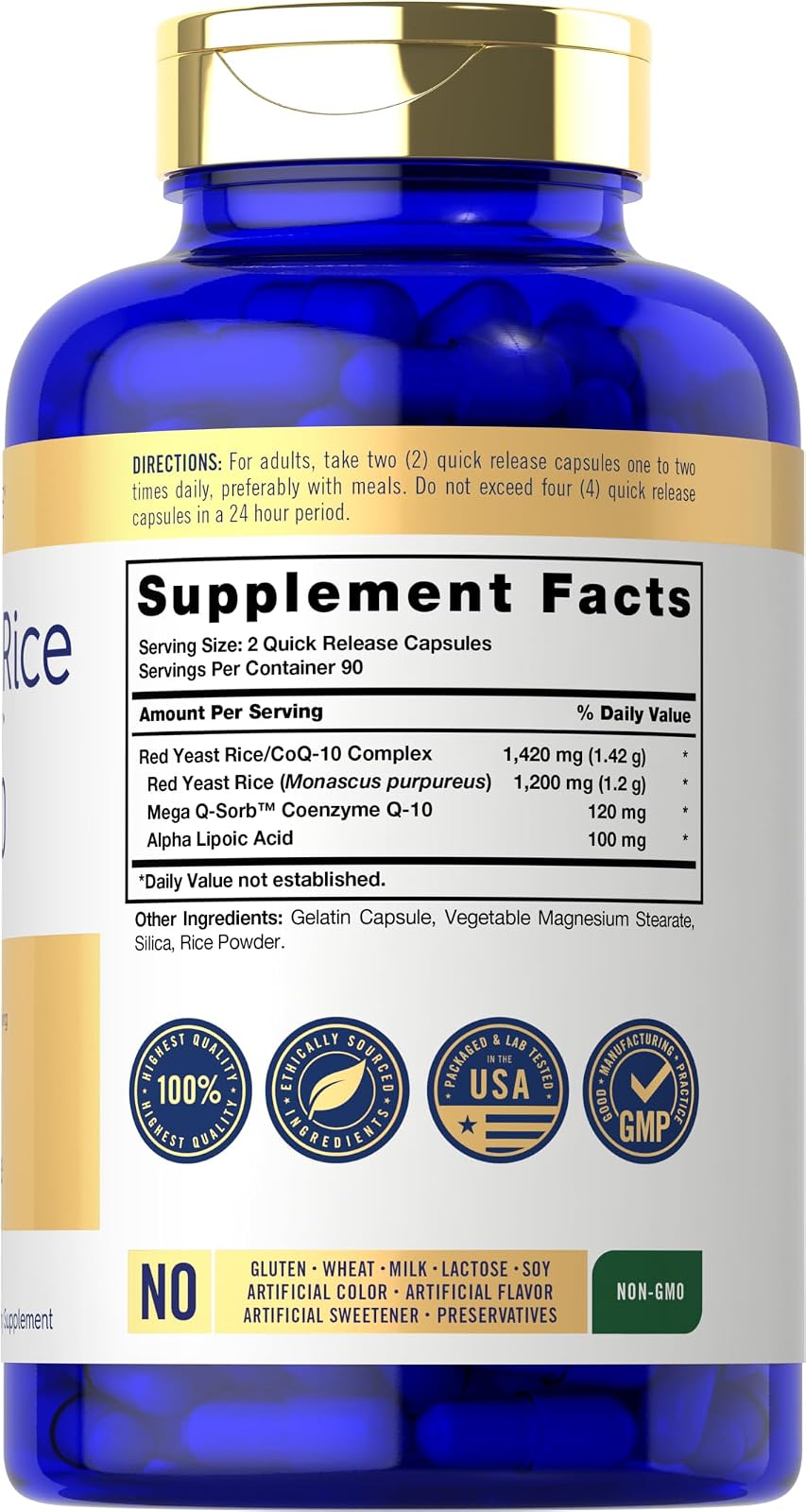 High potency CoQ10 supplement