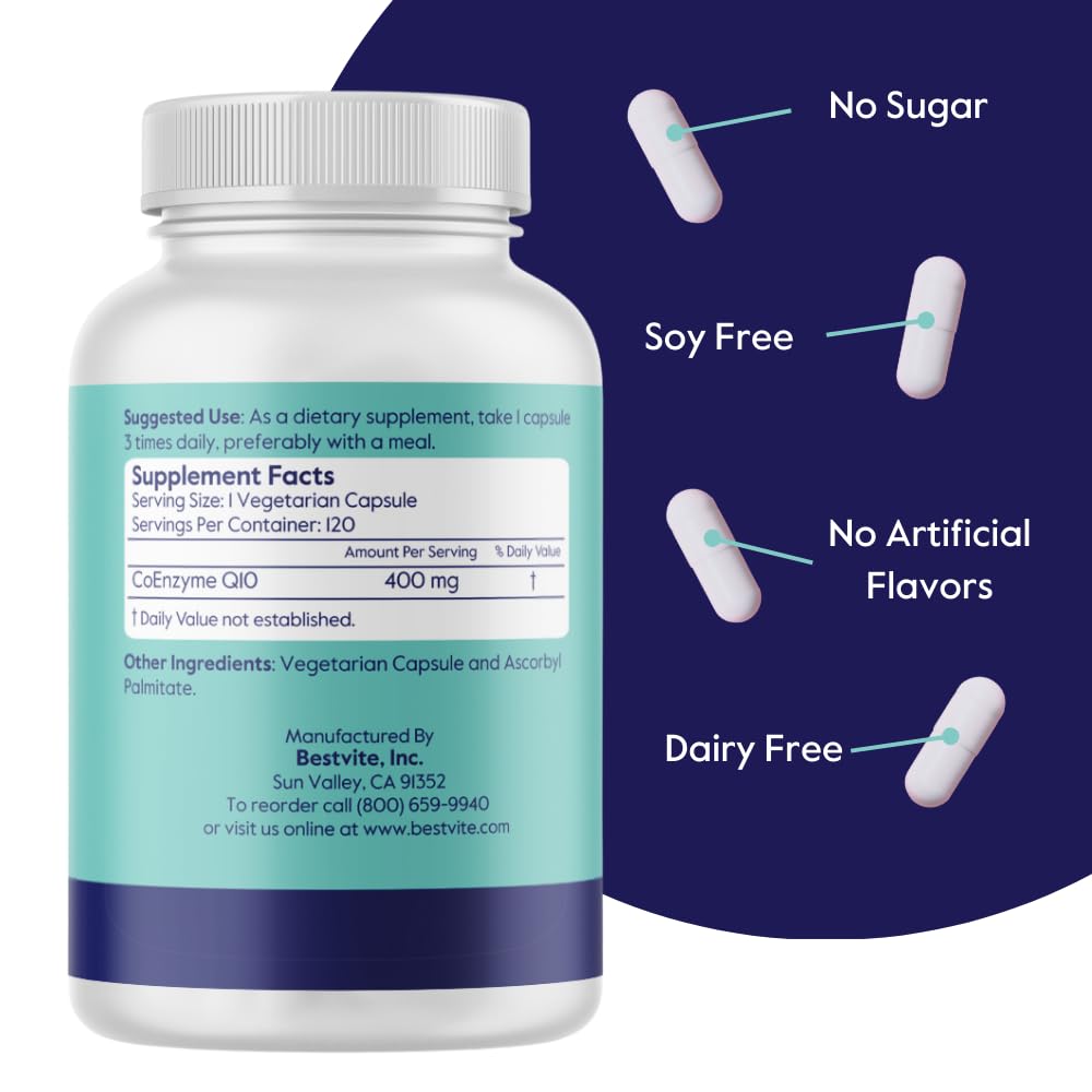 High potency CoQ10 supplement