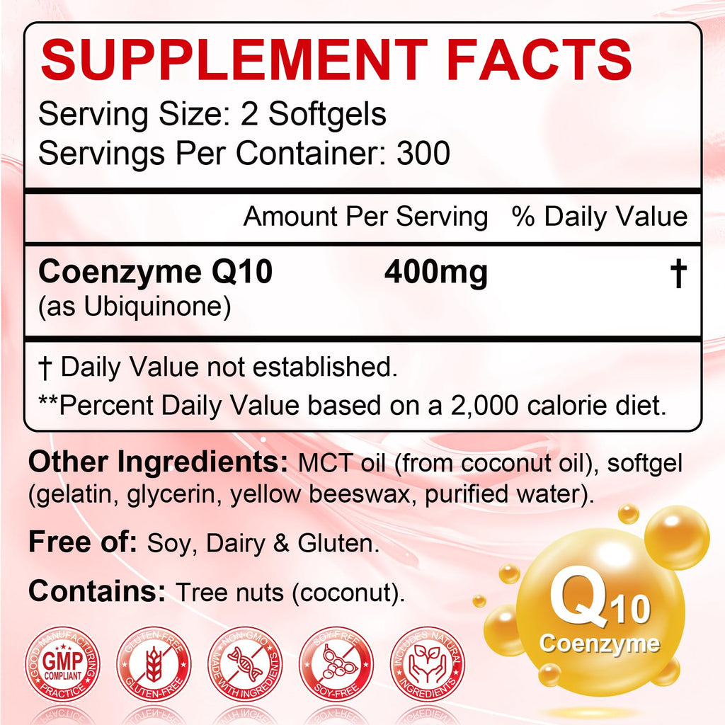 high potency CoQ10 supplement