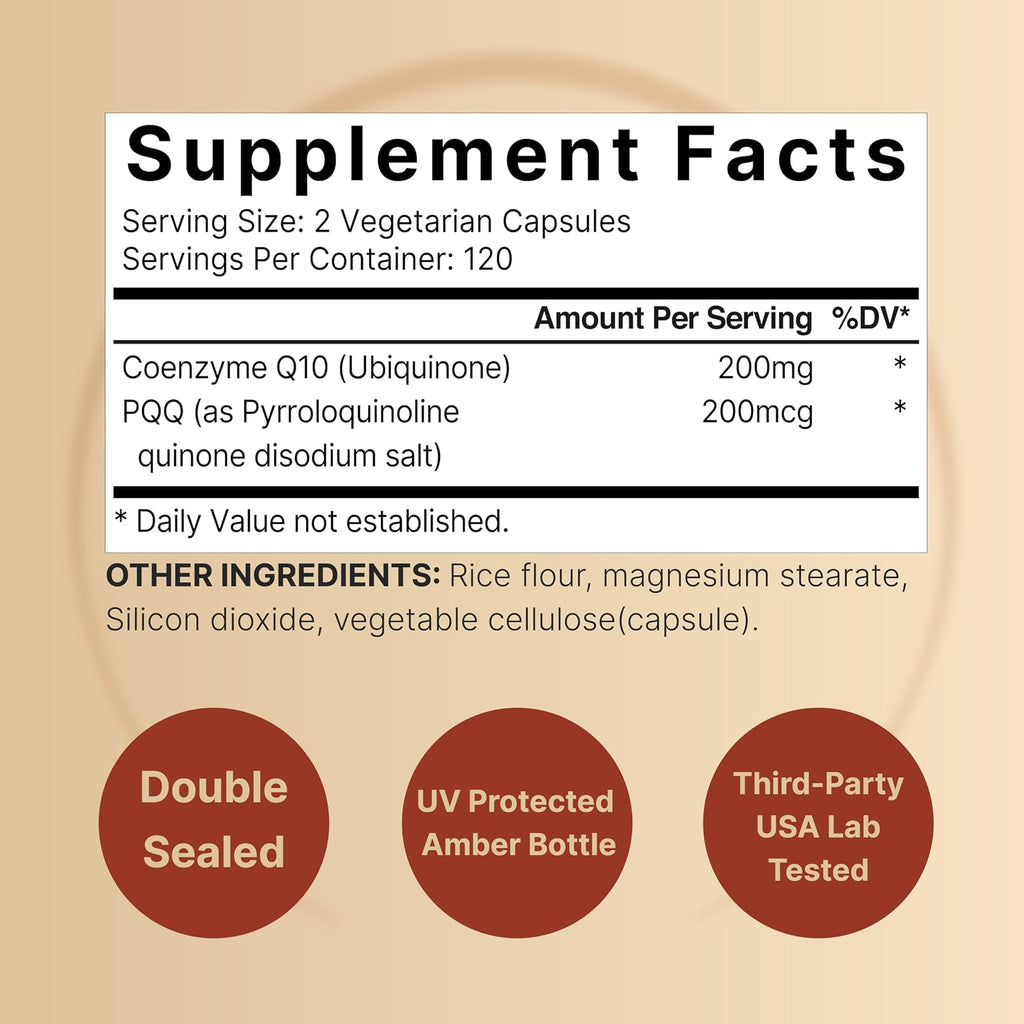 high potency CoQ10 supplement