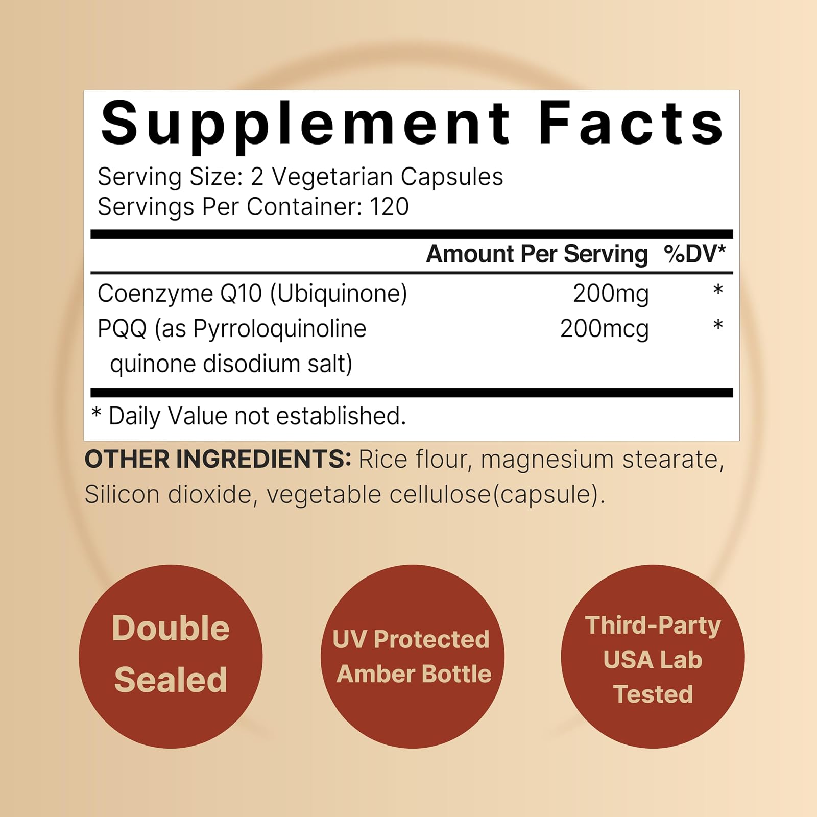 high potency CoQ10 supplement