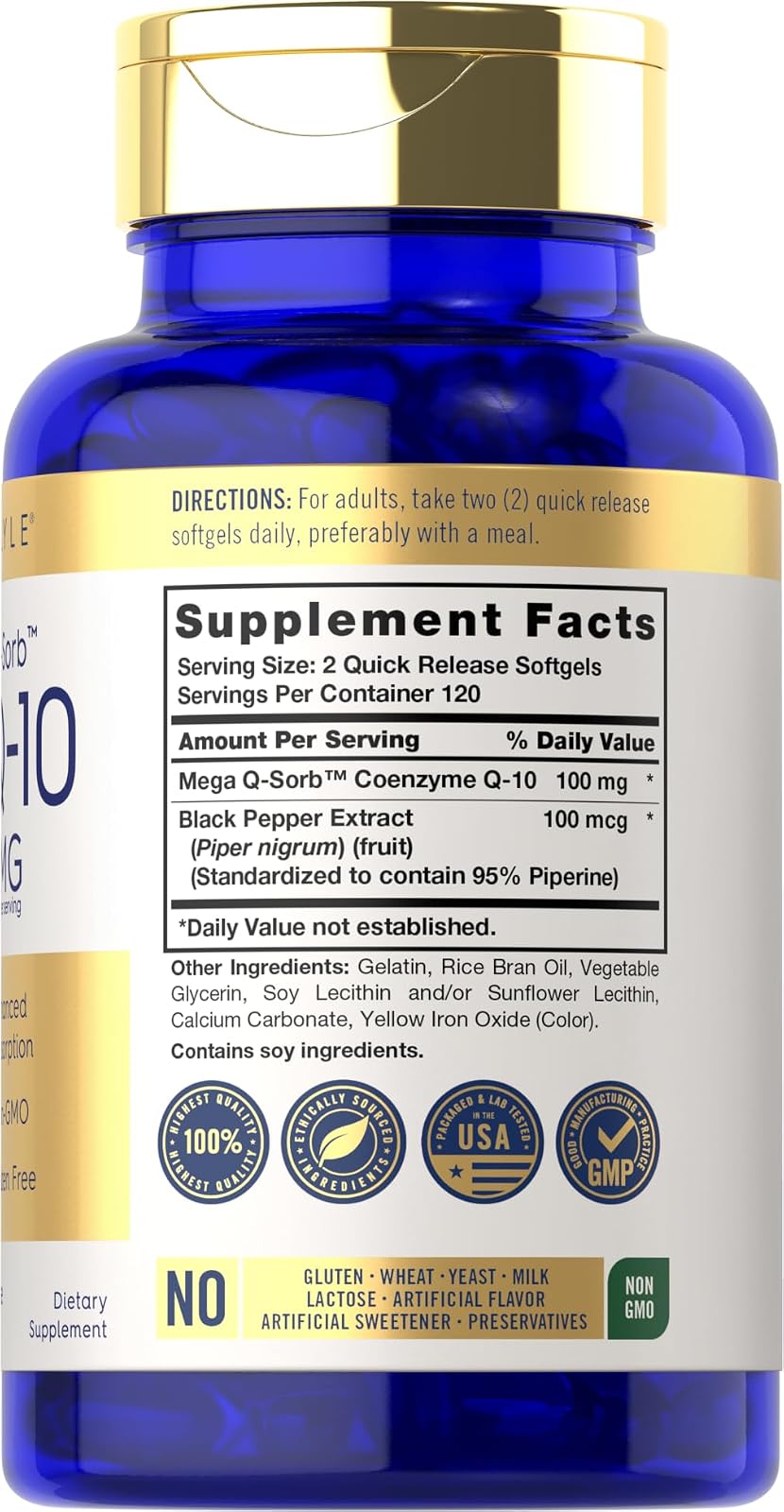 high potency CoQ10 supplement