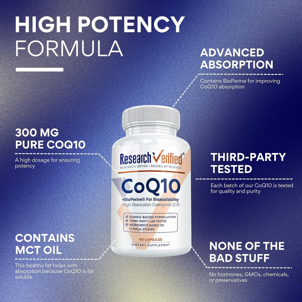 high potency coq10 supplement