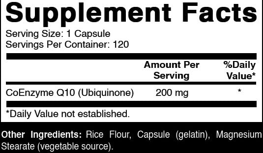 high potency CoQ10 supplement