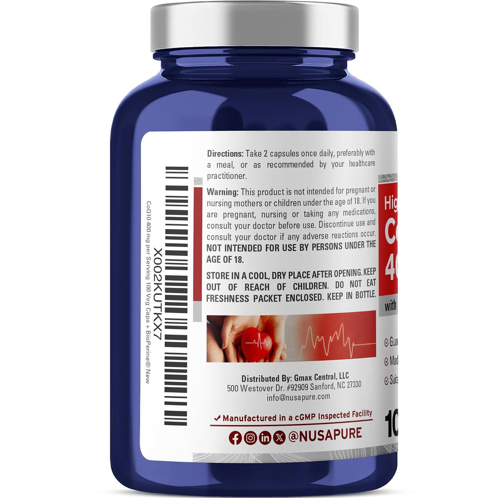 high potency CoQ10 supplement