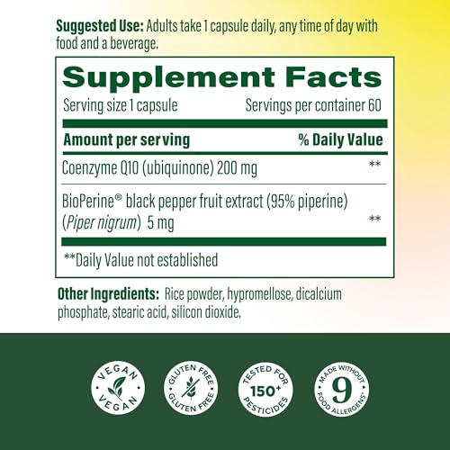 high potency CoQ10 supplement