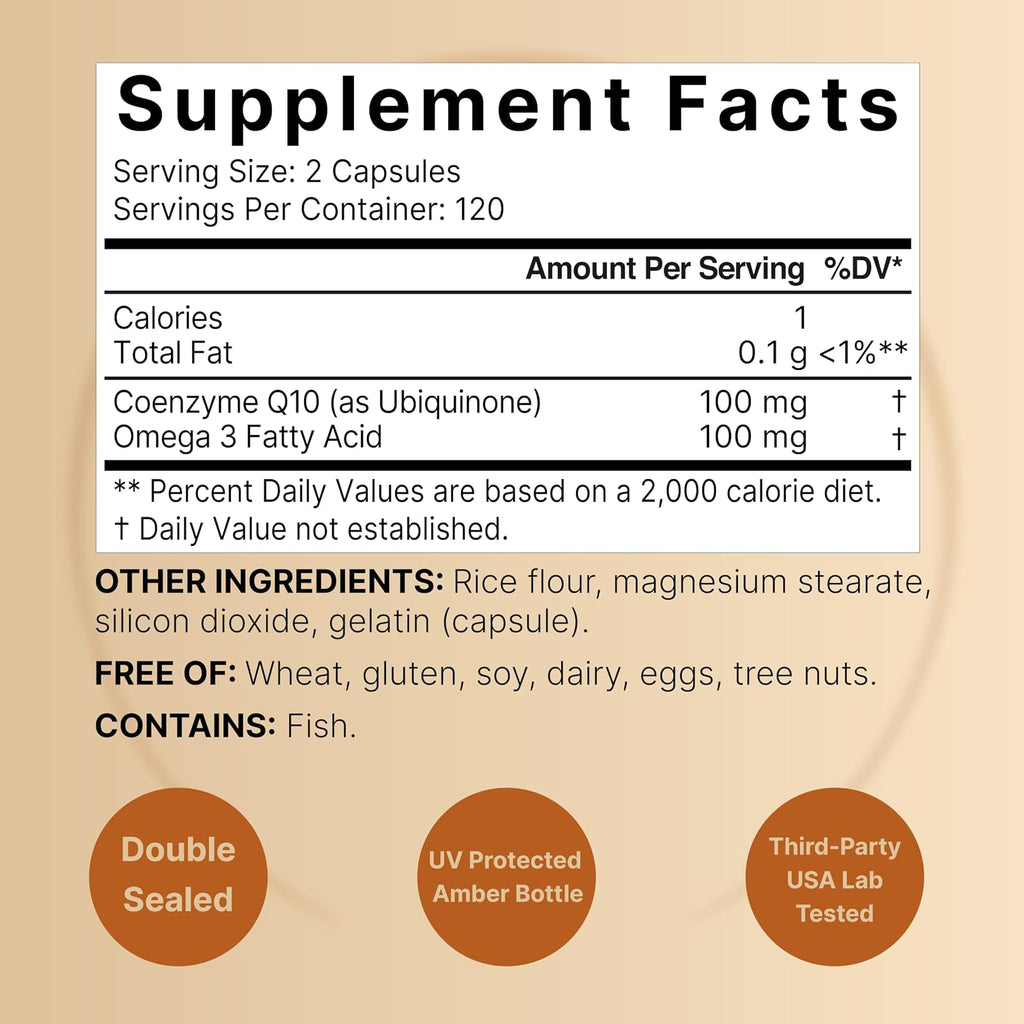 high potency CoQ10 supplement